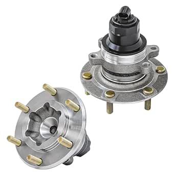 Detroit Axle - 2WD Pair Front Wheel Bearing Hubs for 2002-2004 Isuzu Axiom Rodeo Sport Honda ...