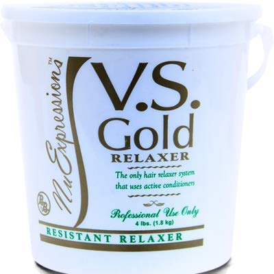 Amazon.com : Nu Expressions Relaxer - V.S. Gold Relaxer - Resistant 4lb ...