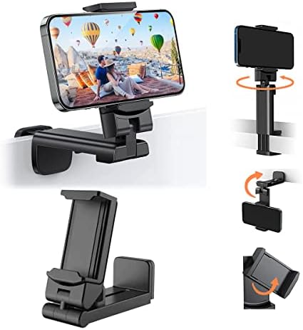 Perilogics Universal Airplane in Flight Phone Mount. Handsfree Phone ...