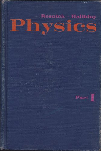 Physics Part 1. VINTAGE Third Printing 1968 Resnick Halliday : Amazon ...