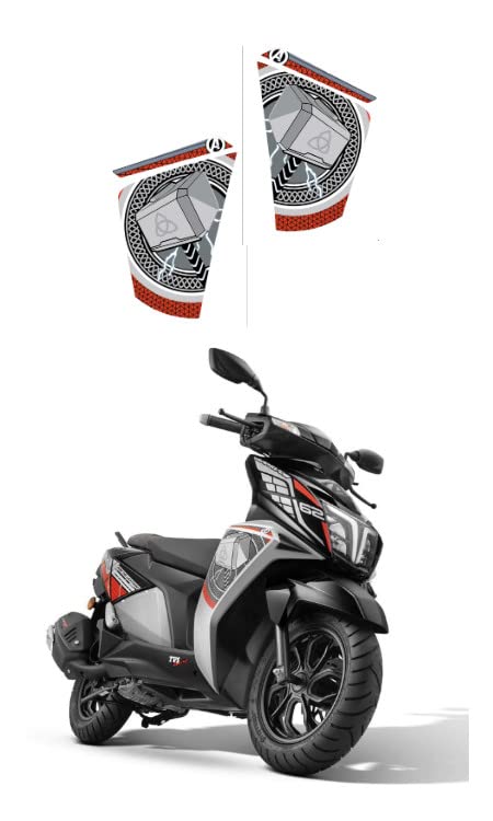 Ntorq Thor Edition Side Panel Sticker : Amazon.in: Car & Motorbike
