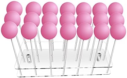 Amazon.com | YestBuy Acrylic Cake Pop Display Stand , 30 Hole Clear ...