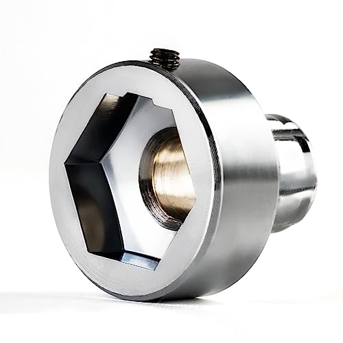 Snapklik.com : Toolant Hex Die Adapter For Ratcheting Tap Wrench Handle