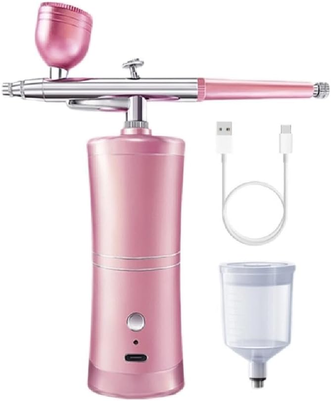 Upgraded Makeup Machine Air Brush Guns Sprayer Rechargeable Handheld ...