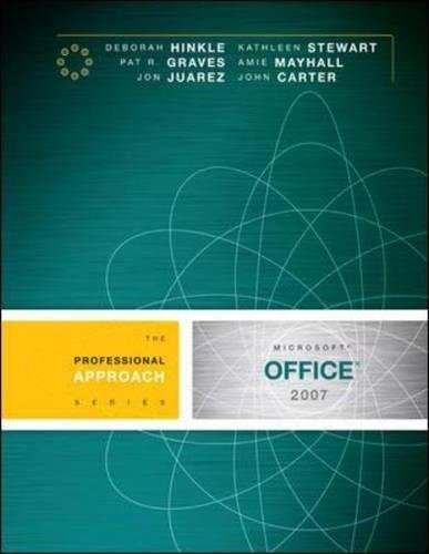 Buy Microsoft Office 2007: A Professional Approach Book Online at Low ...