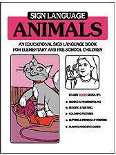 Sign Language Animals: An Educational Coloring Book for Elementary and ...