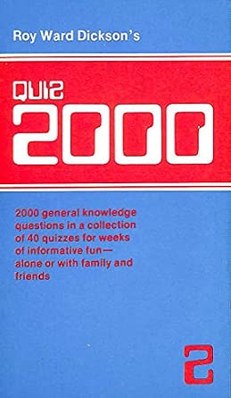 Amazon.co.jp: Quiz 2000: No. 2 : Dickson, Roy Ward: Foreign Language Books