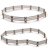 Amazon.com: TOYMANY 20PCS Corral Fencing Panel Accessories Playset ...