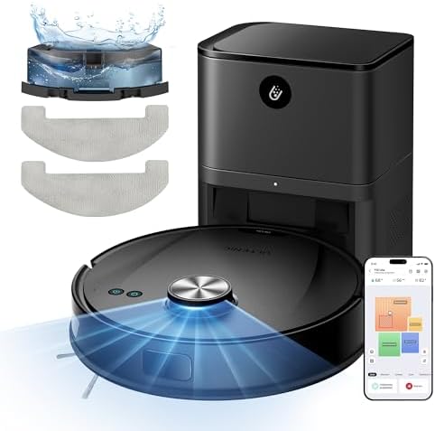 Tapo RV30 Max Plus Robot Aspirapolvere Lavapavimenti con Mappatura ...