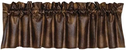 Amazon.com: TOUBE Valance Curtains for Living Room 54 x 18 inch ...