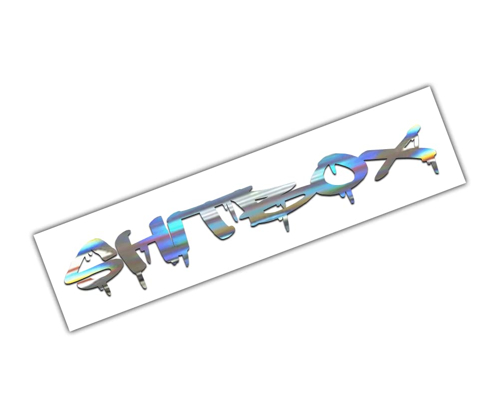 Amazon.com: Shitbox Windshield Decal Sticker Banner Window Car Truck ...