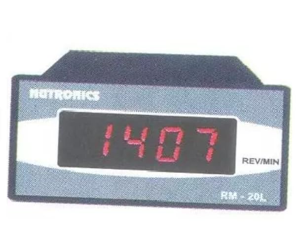 Nutronics Digital RPM Meter RM-20L, Size: 48mmX96mm, Input: Proximity ...
