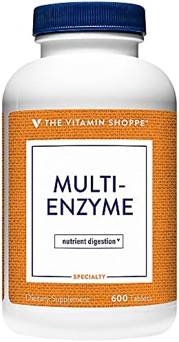 Amazon.com: The Vitamin Shoppe Multi Enzyme - Helps Support The ...