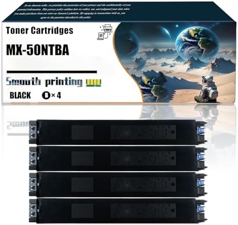 LSSF Replacement Parts Toner Cartridges MX-50NTBA Compatible with Sharp ...