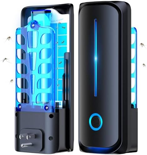 Amazon.com : Phosooy 2 Packs Plug-in Mosquito Traps with 10 Glue Boards ...