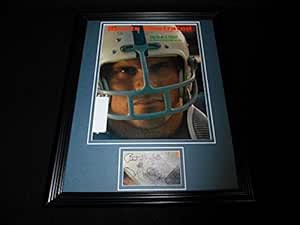 Norm Bulaich Signed Framed 1971 Sports Illustrated Cover Display Colts ...