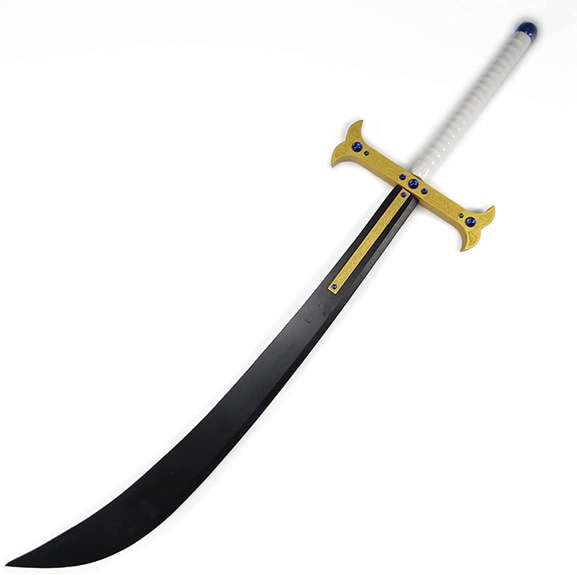 Buy Dracule Mihawk Blade COS Wooden ONE Piece Prop Prop Model, for ...