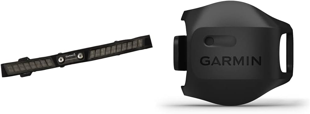 Amazon.com: Garmin Heart Rate Monitor Soft Strap and Speed Sensor 2 ...