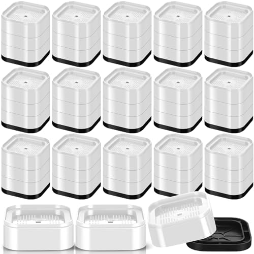 Amazon.com: Ecally Bed Risers (Set of 16) Adjustable Furniture Risers 3 ...