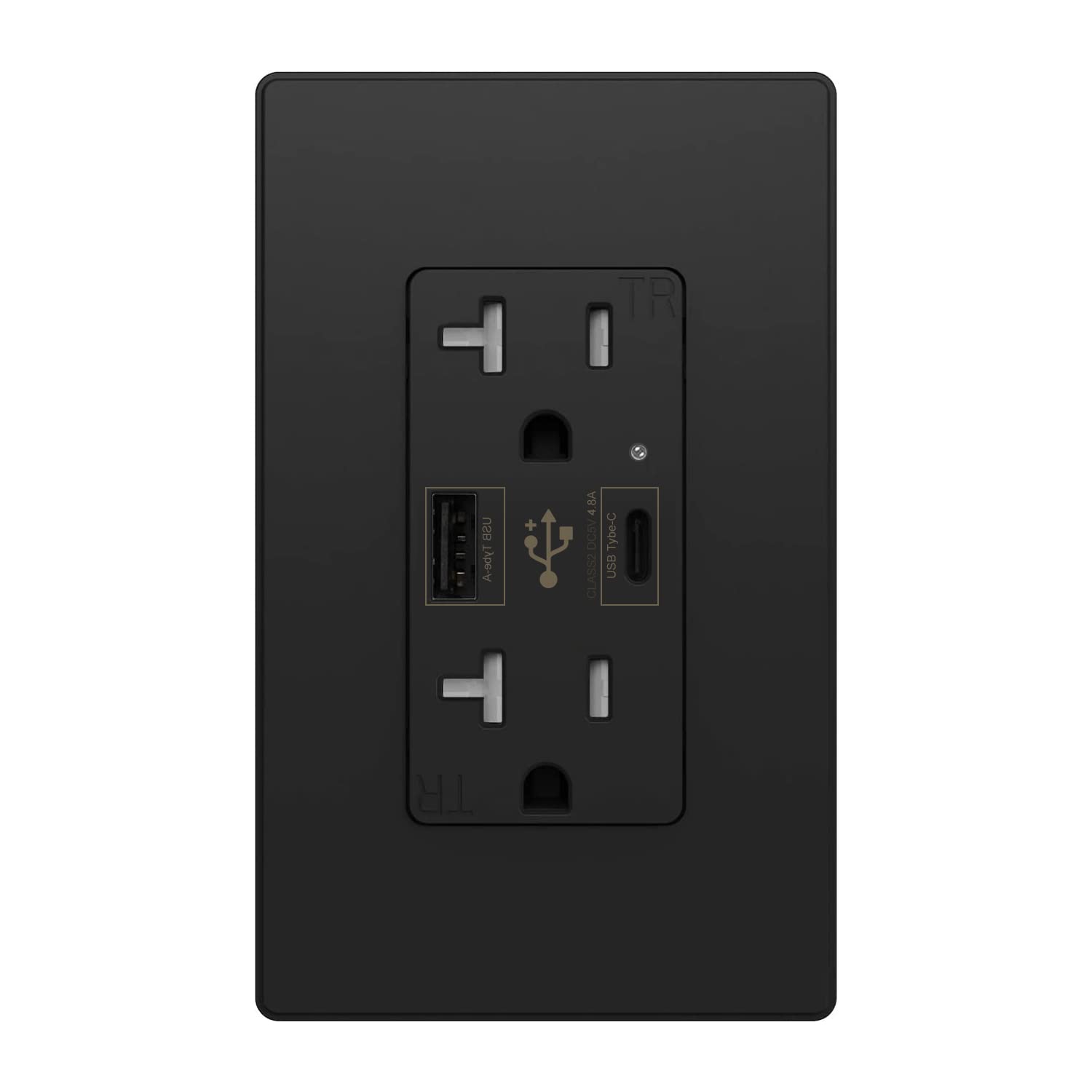 Snapklik.com : Micmi USB C Outlet PD 24W Power Delivery Type C + A ...