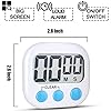 Amazon.com: 2 Pack Digital Kitchen Timer for Cooking Big Digits Loud ...