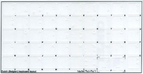 Belgium Keyboard Layout