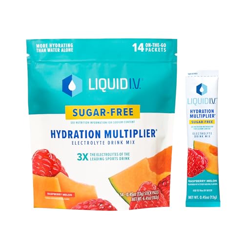 Snapklik.com : Liquid IV Sugar-Free Hydration Multiplier - Raspberry ...