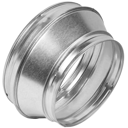 Snapklik.com : HVAC OV 10 To 8 Inch Round Duct Reducer - Galvanized ...