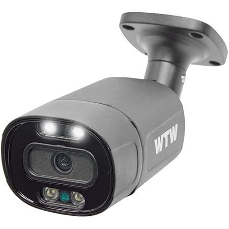 Amazon.co.jp: WTW 塚本無線 800万画素防犯灯カメラ 黒【PoE追加 防犯カメラ】WTW-XPR1923EAB : DIY・工具・ガーデン