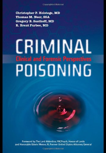 Criminal Poisoning: Clinical and Forensic Perspectives ...