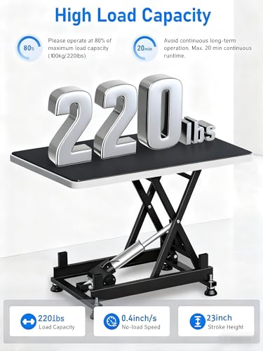 Foldable Electric Scissor Lift Table 50KG/100KG/150KG 210-580mm, Multi ...