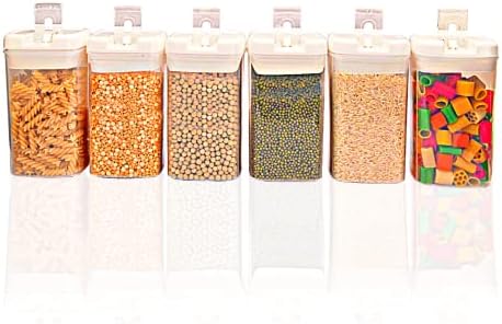 Buy POSH PLASTICWARE® Airtight Plastic Square Container Set for Kitchen ...