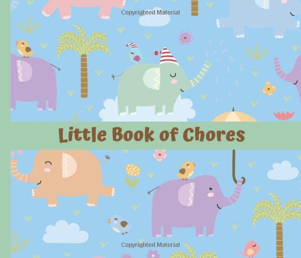 Little Book of Chores: Chore Charts for Kids with Customizable Points ...