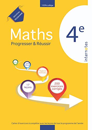 Maths 4e - Progresser & réussir : Internotes: Amazon.fr: Livres