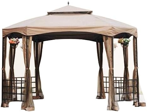 Amazon.com : Replacement Canopy Top Cover for The Sienna Octagon Gazebo ...