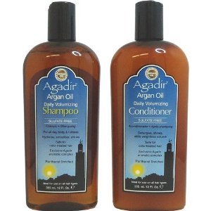 Buy Agadir Argan Oil Daily Volumizing Shampoo & Conditioner 12.4 oz ...