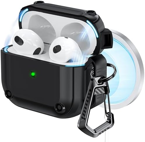 Amazon.com: RFUNGUANGO for AirPods 3rd Generation Case Cover with ...