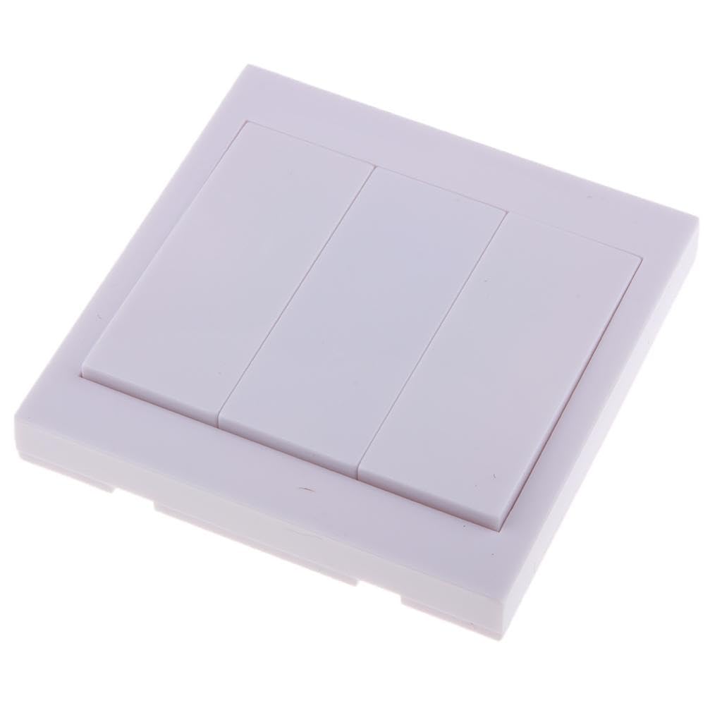 VELURA 3 Ways Smart Home Wireless Remote Control Switch Wall Panel ...