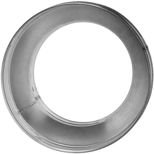 Snapklik.com : HVAC OV 10 To 8 Inch Round Duct Reducer - Galvanized ...