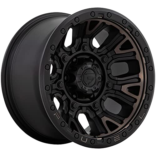 Fuel 1PC D827 Traction 20in 6 Lug Wheel Dark Blue with Black Ring ...