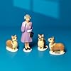 Amazon.com: Kikkerland Solar Powered Corgi Dog Figurine: Fun Animal ...
