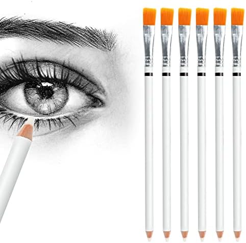 Eraser Pencils Set with Brush, 6 Pcs Professional Highlight Eraser Pen ...