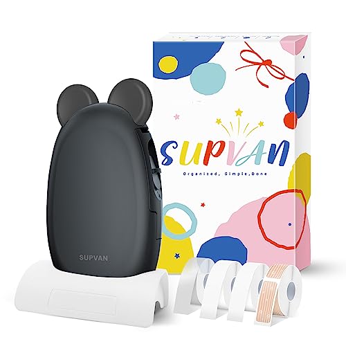 Snapklik.com : SUPVAN E10 Label Makers Gift Package Mini Bluetooth ...
