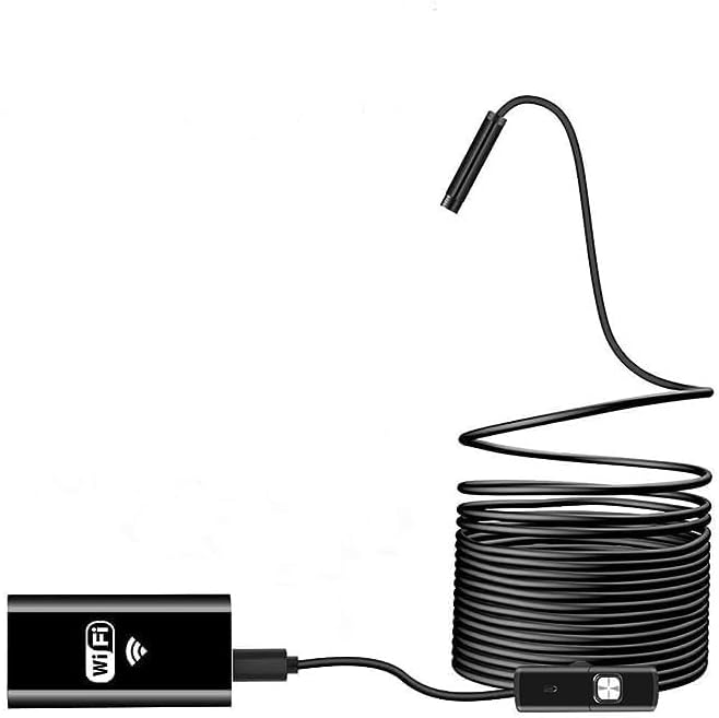 MatLogix WiFi Snake Camera with 8 LEDs - HD 1200P Endoscope Camera ...