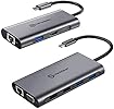 Amazon.com: USB C Docking Station Dual Monitor, UtechSmart 11 in 1 USB ...