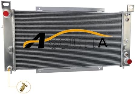 Amazon.com: ASCIUTTA 3 Row Aluminum Radiator for 1999-2014 Chevy ...