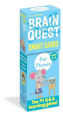 Brain Quest For Threes Smart Cards Revised 5th Edition (Brain Quest ...