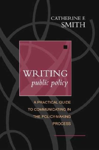 Writing Public Policy: Catherine F. Smith: Amazon.com: Books