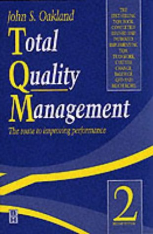 Total Quality Management: The route to improving performance: Amazon.co ...