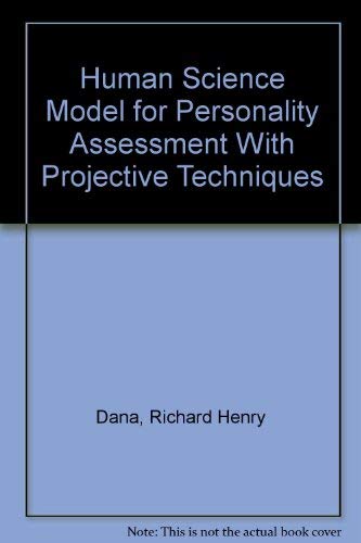 Amazon.com: Human Science Model for Personality Assessment With ...